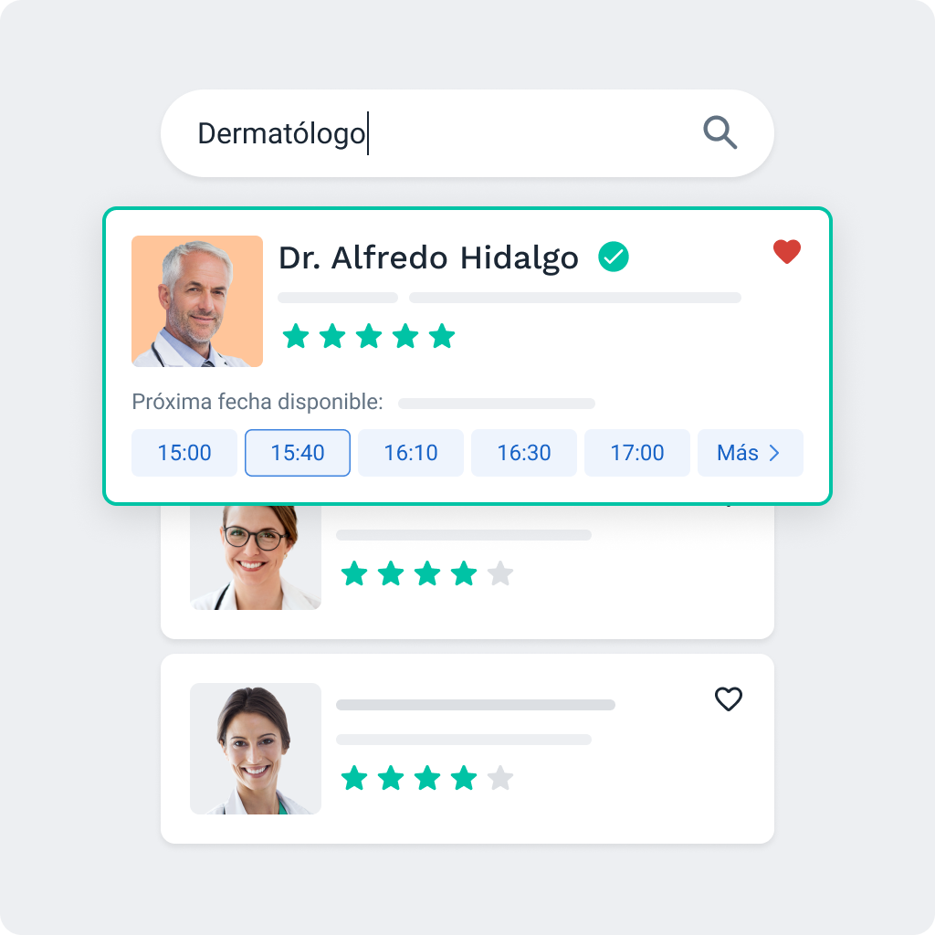 First Class para Especialistas | Doctoralia PRO