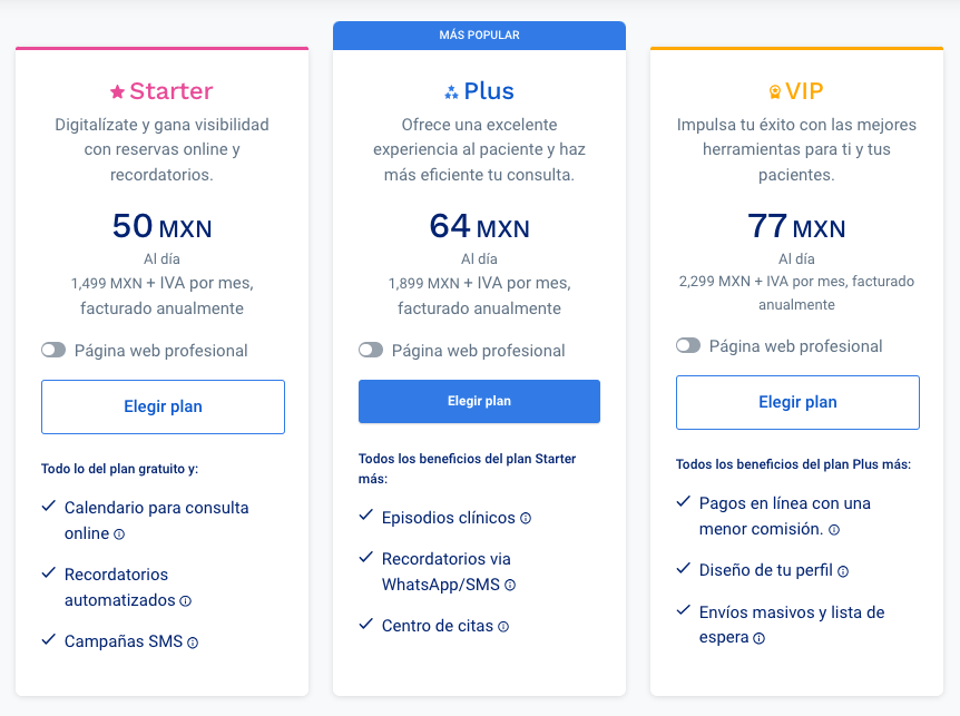 Planes Doctoralia para profesionales de la salud
